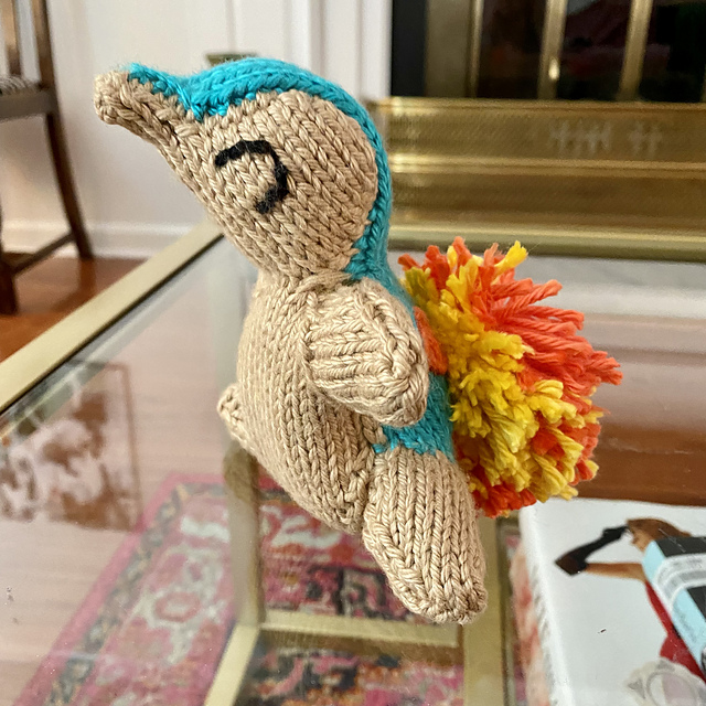 Cyndaquil – Knitting Problems